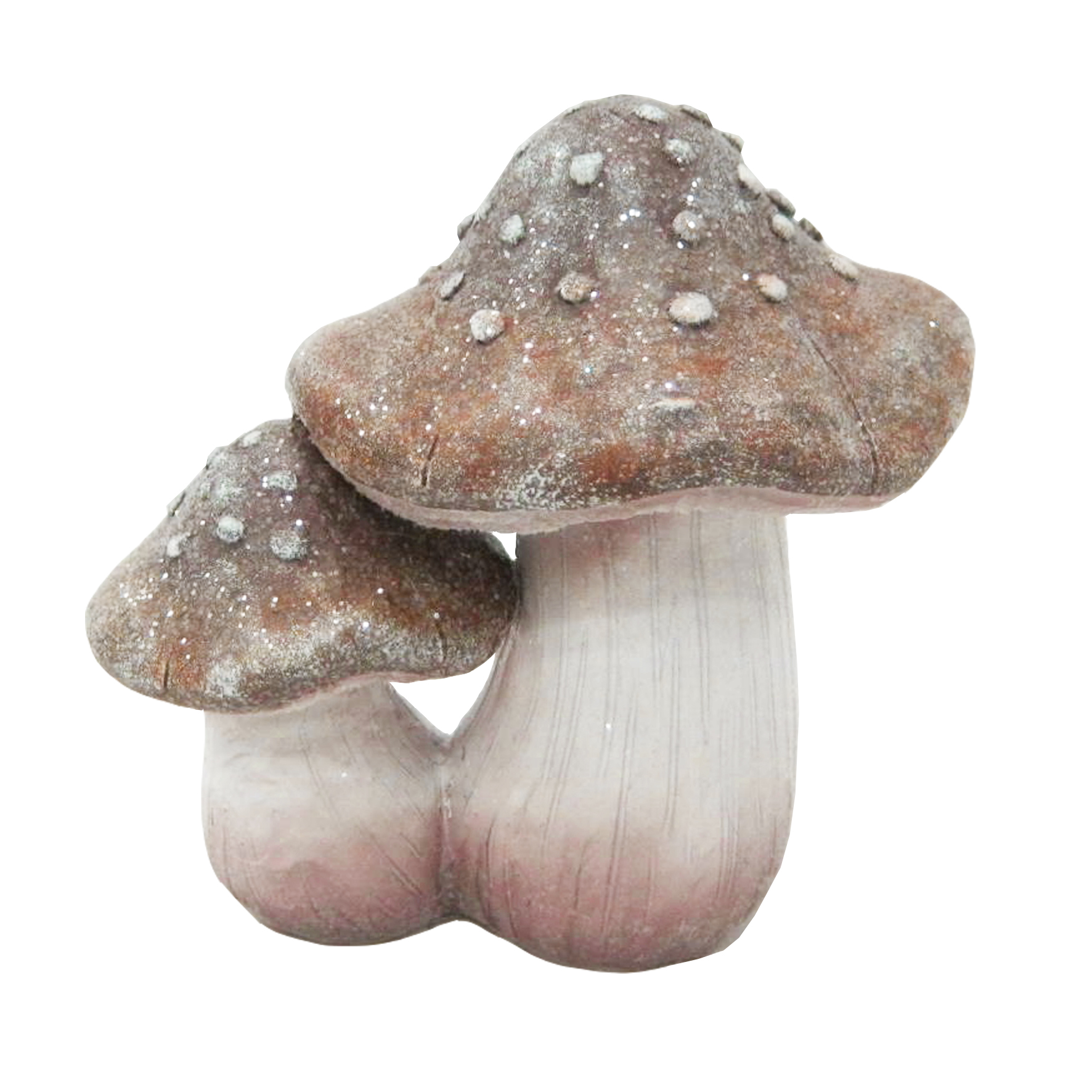 Pöytäkoriste Sienet kimallettu Finnmari 12,5x9x12,5 cm - Viherkeskus ...