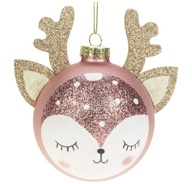 Söpö Glitterpeura Lasipallo Weiste 8 cm - Viherkeskus Focus verkkokauppa